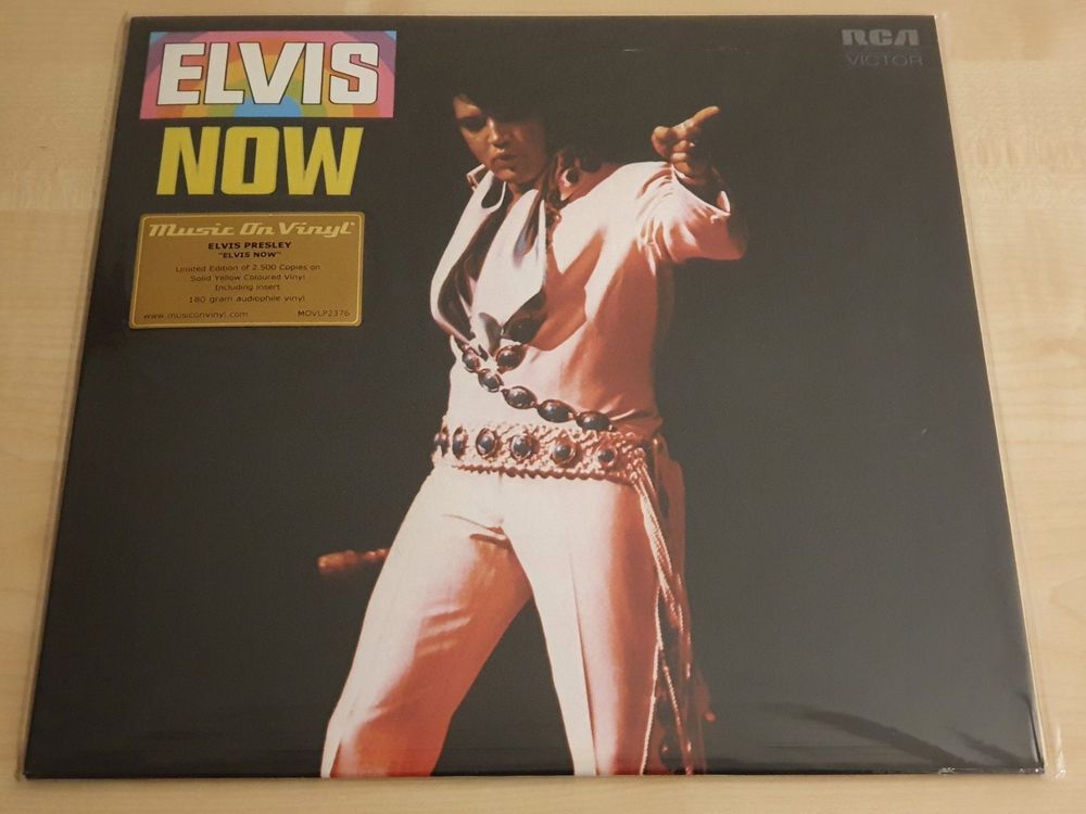 Elvis Now LP Yellow Vinyl | Kaufen auf Ricardo