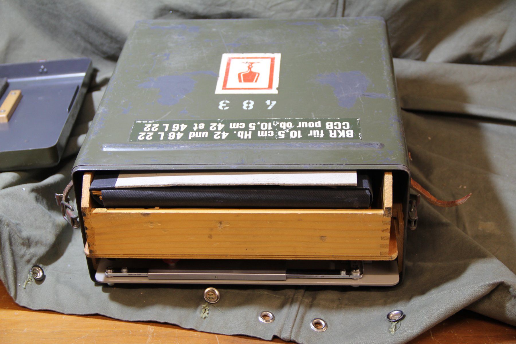 Ballistik Korrektur Rechner BKR für 10,5cm Hb 42, Artillerie (Gebraucht ...