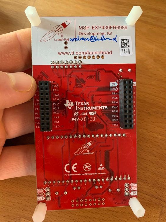 MSP-EXP430FR6989 MSP430 Texas Insturment (Gebraucht) in Hörhausen für ...