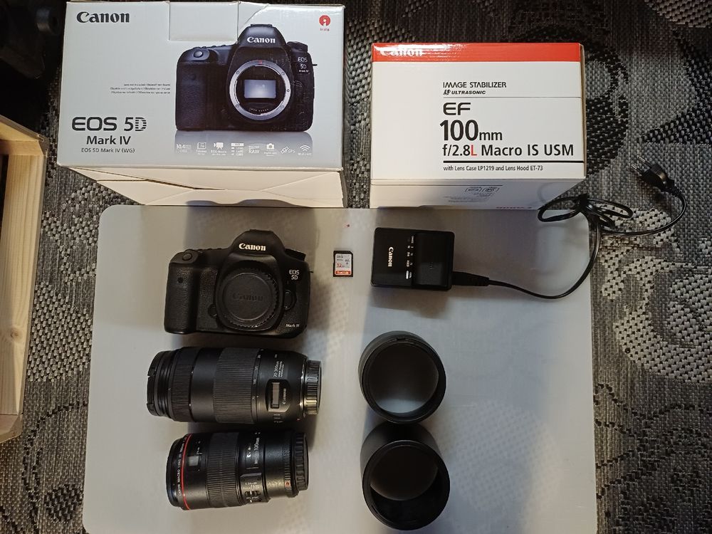 Canon EOS 5D Mark III + Objectifs - Pack Complet Top! (Gebraucht) in ...