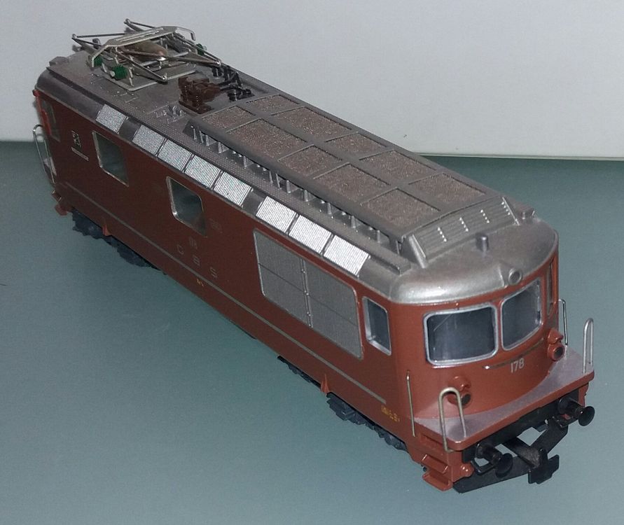 Hag HO - E-Lok Re 4/4 GBS - DC - analog (Schwarzenburg) (Gebraucht) in ...