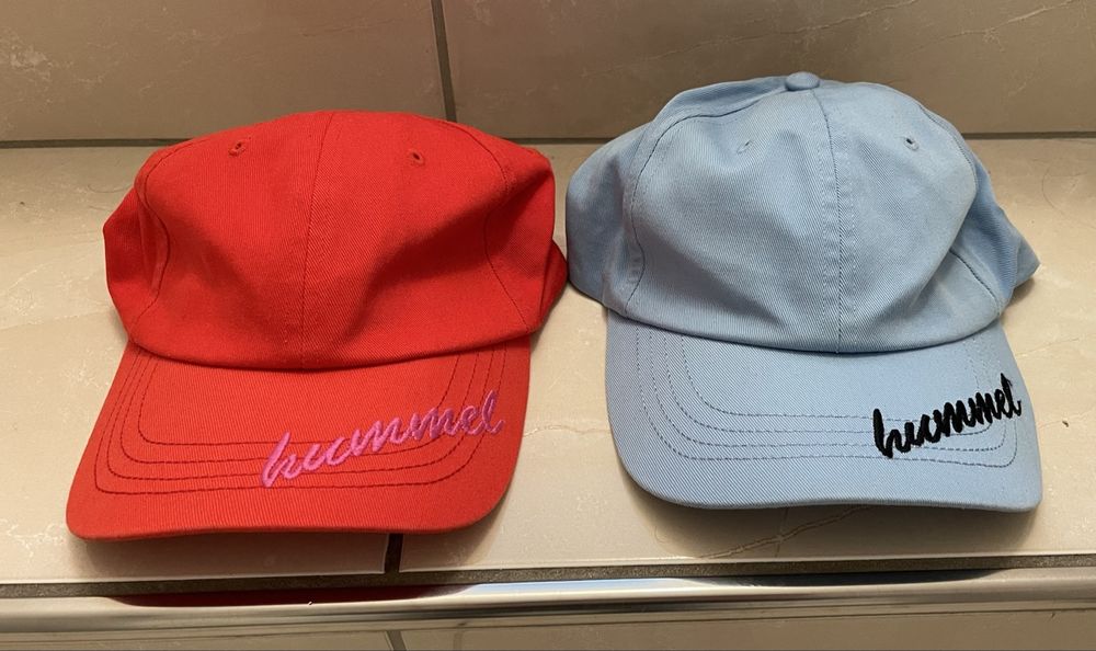 2 Stück Baseball Cap / Kappe Hummel Dänemark (Neu (gemäss Beschreibung ...