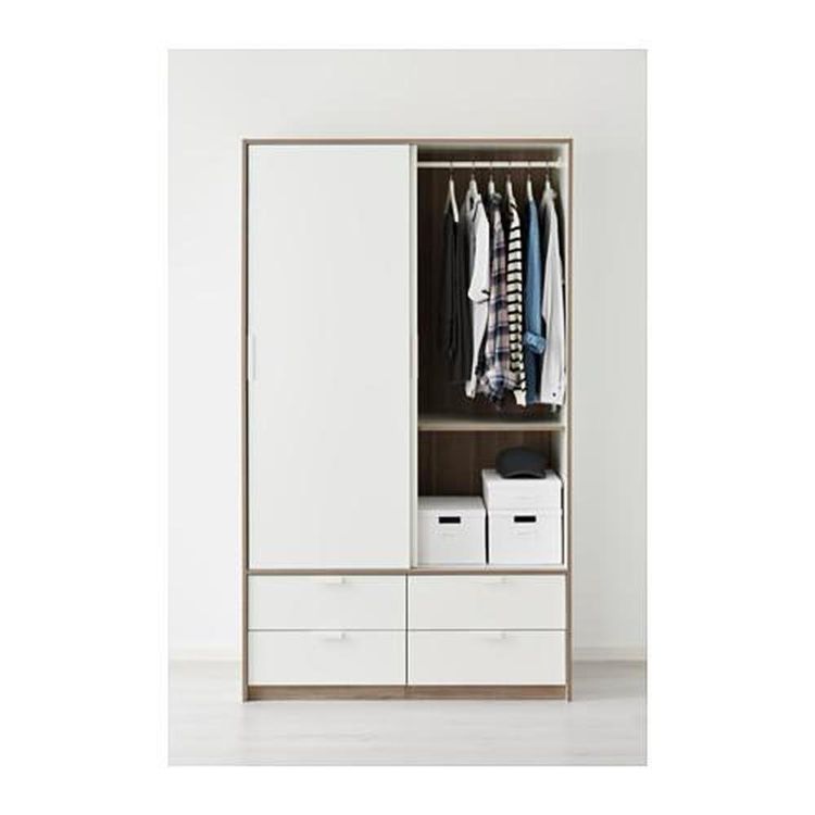 IKEA TRYSIL armoire à portes coulissantes / 4 tiroirs | Kaufen auf Ricardo