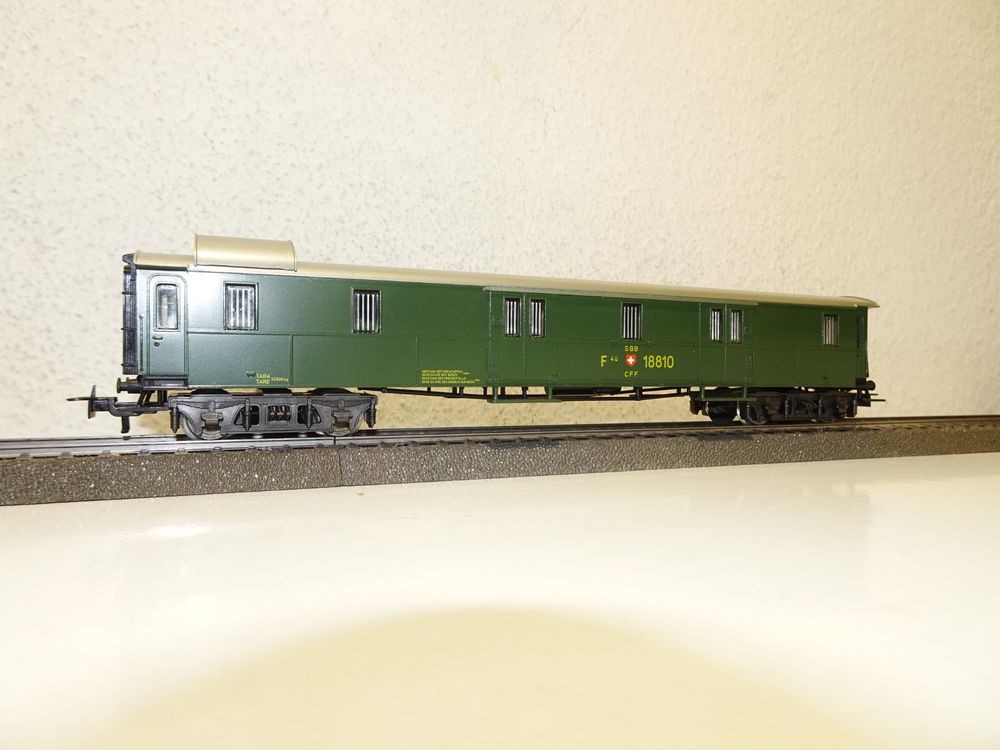 Märklin Gepäckwagen SBB F 18810 HO (10) (Gebraucht) in Luzern für CHF 9.9 – mit Lieferung auf ...