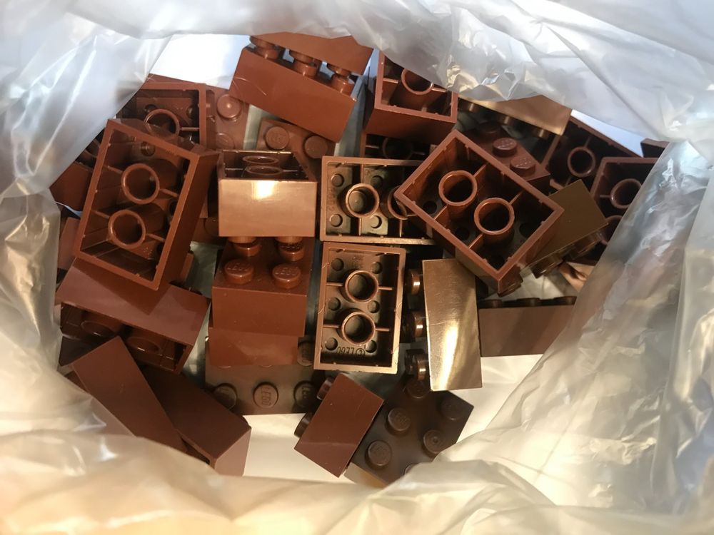 Lego 70 Gramm / ca. 40 Stück Stein 2x3 (3002) (Gebraucht) in ...