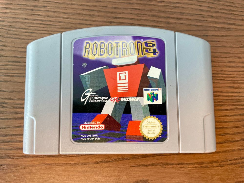 Nintendo 64 N64 - Robotron 64 - Kult Game Klassiker! (Gebraucht) in ...
