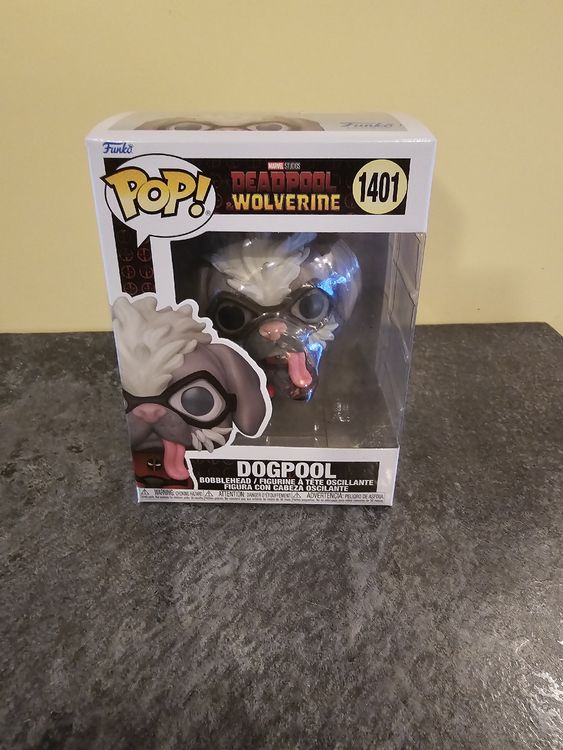💥Funko POP! - DEADPOOL & WOLVERINE - DOGPOOL 1401💥 (Neu und ...