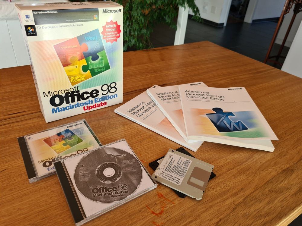 Microsoft Office 98, Apple Macintosh OVP (Gebraucht) in Domdidier für ...
