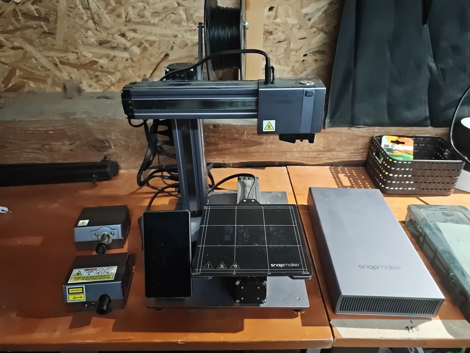 Snapmaker 2.0 A150 3D Drucker, Lasergravur, CNC Fräse (Gebraucht) in ...