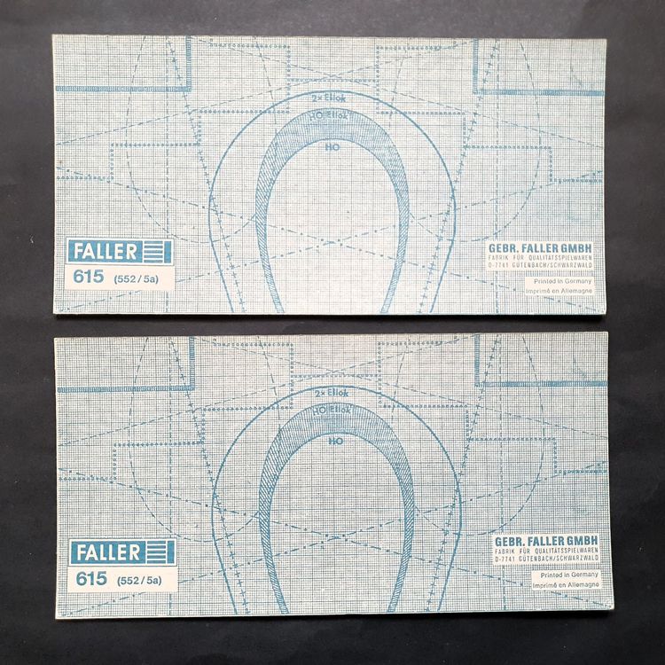 2 X Faller N° 170615, 615, Mauerplatte, Sandstein, HO, neu (Neu und ...
