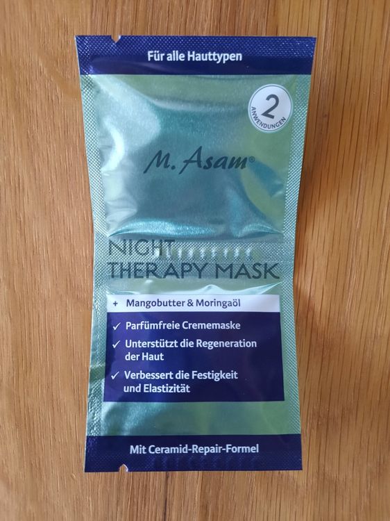 M.ASAM NIGHT Repair Therapie Mask Duo (Neu und originalverpackt) in ...