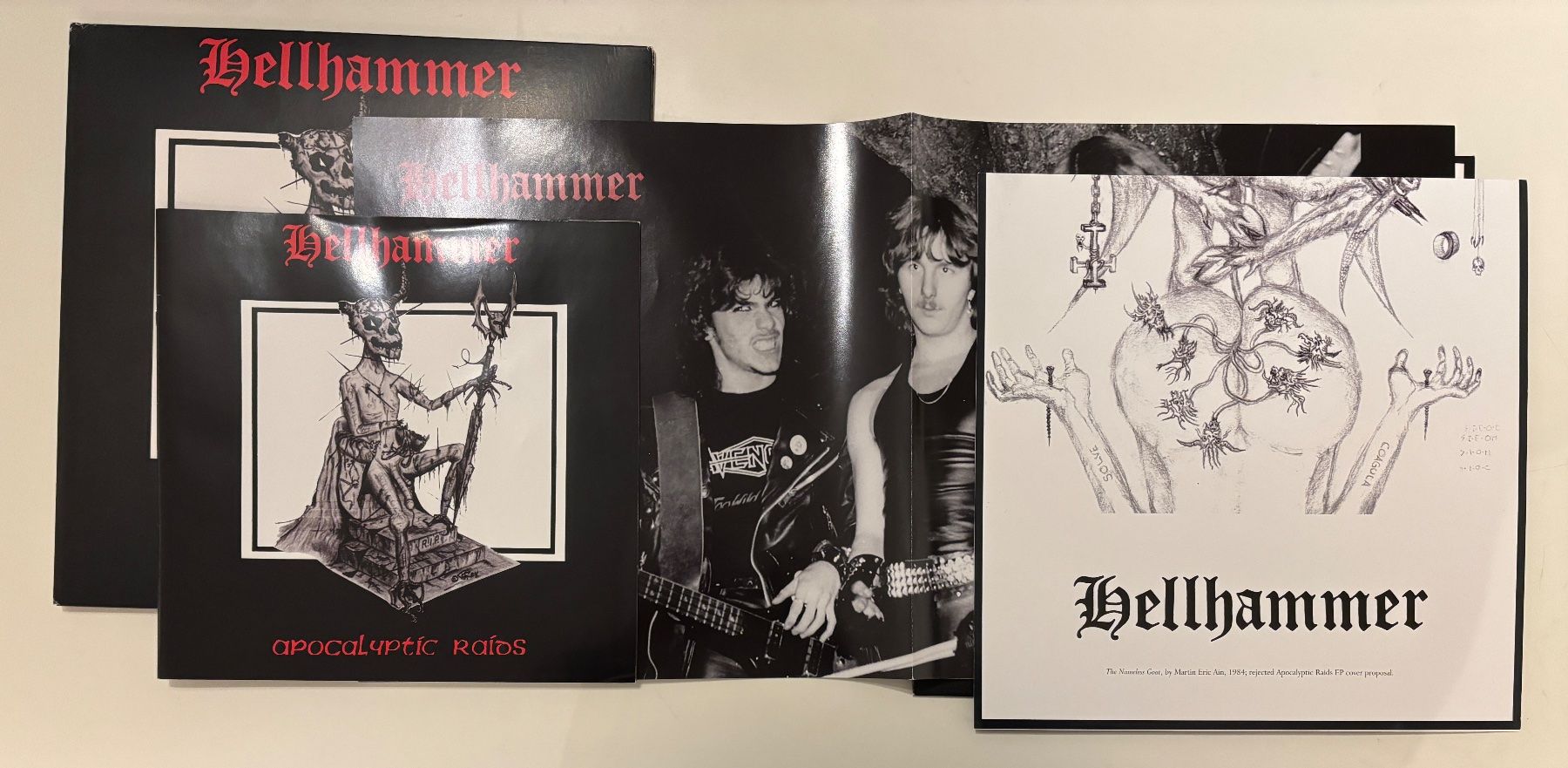 Hellhammer – Apocalyptic Raids Death Metal LP Celtic Frost (Gebraucht ...