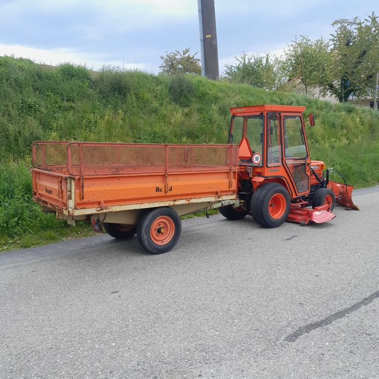 Tracteur Traktor Rasentraktor Kubota wie: John-Deere, Iseki (Gebraucht) in Cuarny für CHF 7900 ...