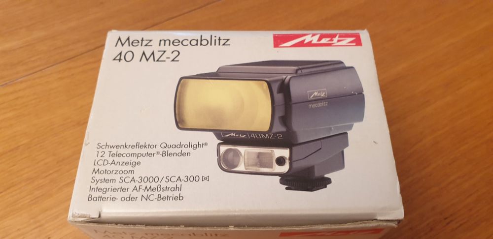 Metz mecablitz 40 MZ-2 (Gebraucht) in St-Sulpice VD für CHF 45 – mit Lieferung auf Ricardo kaufen