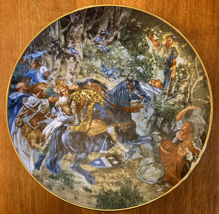 Wandteller Langenthal - 700 Jahre Schweiz - Tell (Gebraucht) in für CHF ...