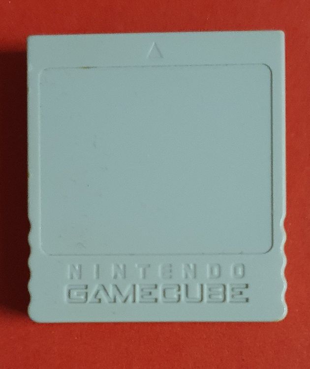 Original Nintendo Game Cube Memory Card (59 Blocks) (Gebraucht) in ...