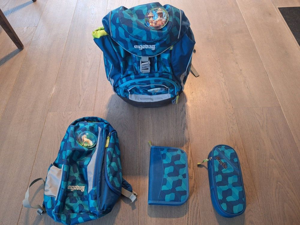 Ergobag Set Schulrucksack (pack) blau | Kaufen auf Ricardo