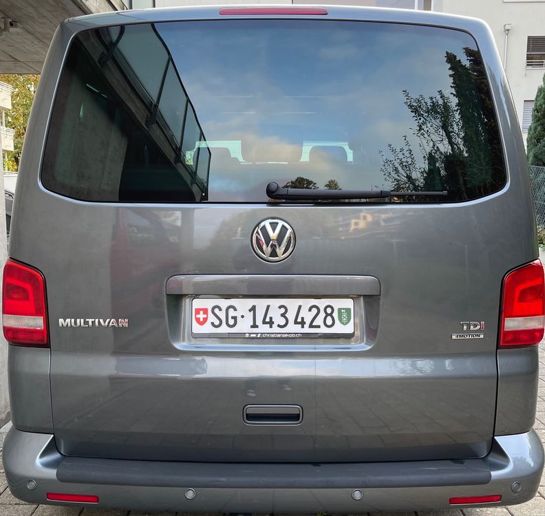 VW T5 Highline,Facelift, 52000 Km, neuer Motor, Allrad, AHK (Gebraucht ...