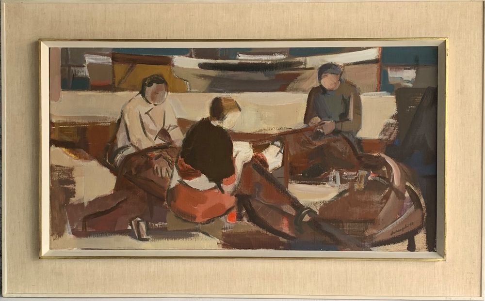 Karl Schlageter ( 1894-1990) grosses Gemälde | Kaufen auf Ricardo