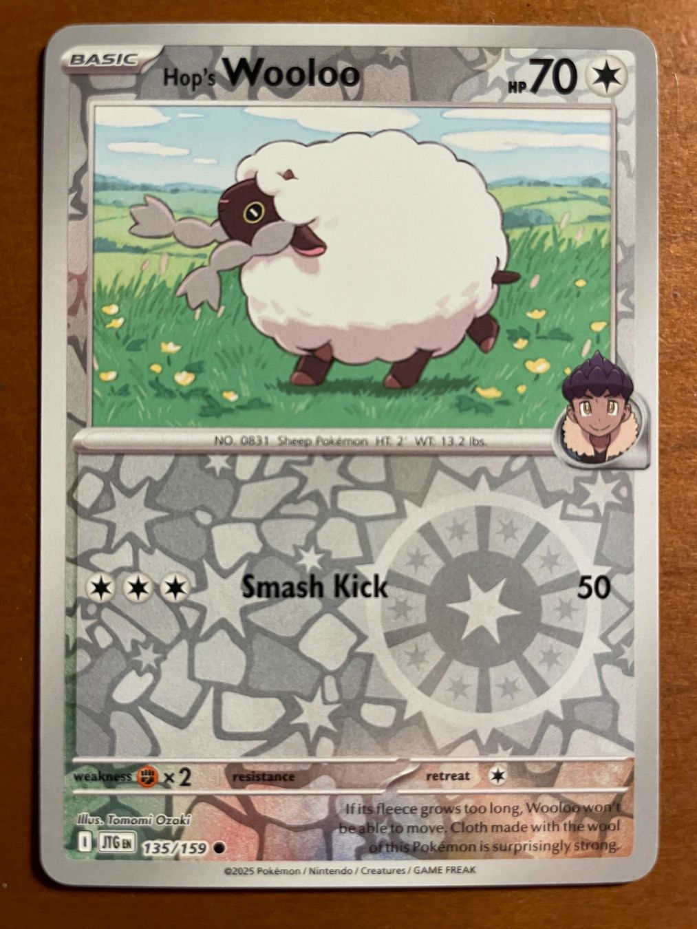 Pokemon Hop's Wooloo Reverse (Versand gratis) (Neu (gemäss Beschreibung ...