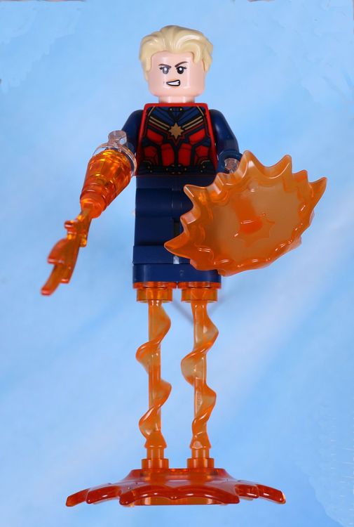 Captain Marvel LEGO minifigur Super Heroes Endgame Battle (Gebraucht ...