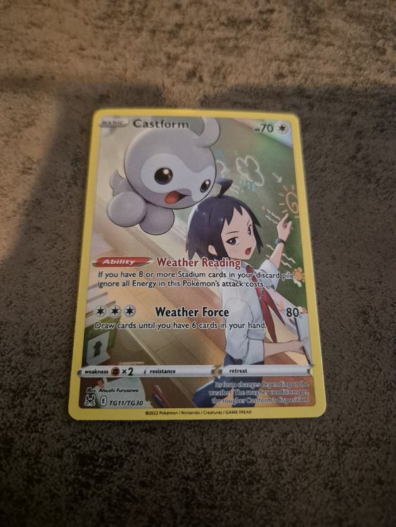 Castform (LOR TG11) Lost Origin - Ang (Neu (gemäss Beschreibung)) in ...