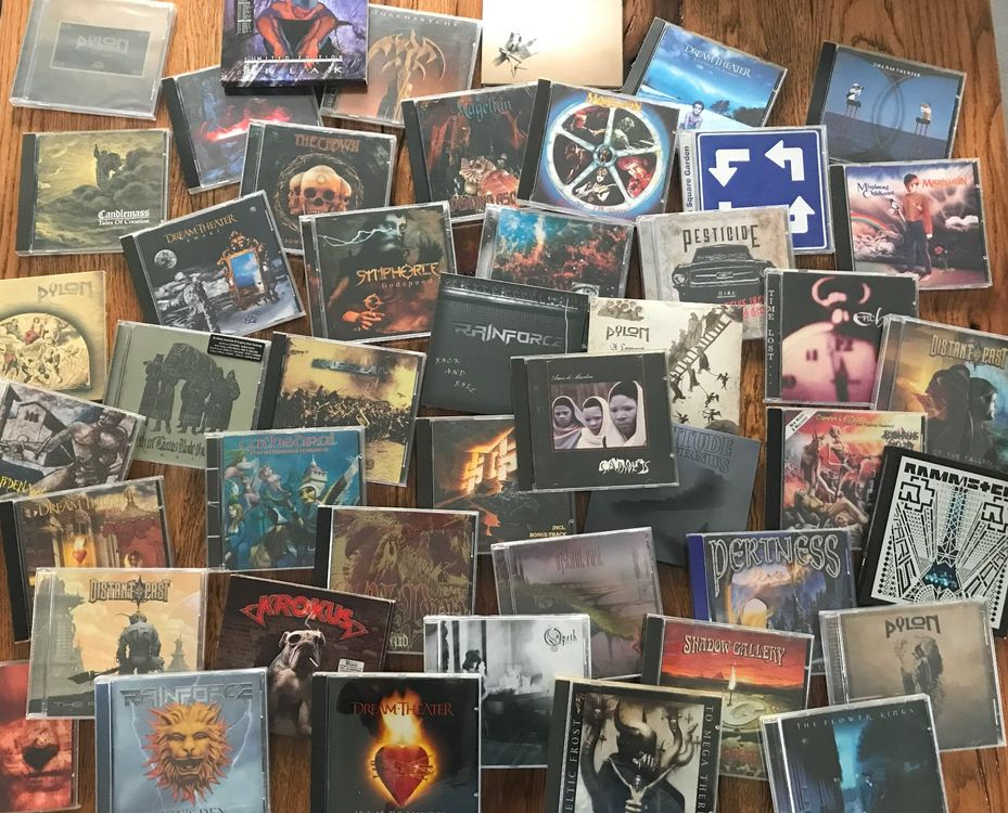 Top CD Sammlung Rock AOR Metal - SUISA CH - 45 CDs! (Gebraucht) in ...