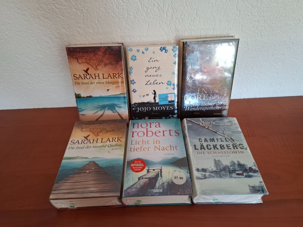 6 Romane - NEU & originalverpackt (Neu und originalverpackt) in Oberweningen für CHF 30 – nur ...