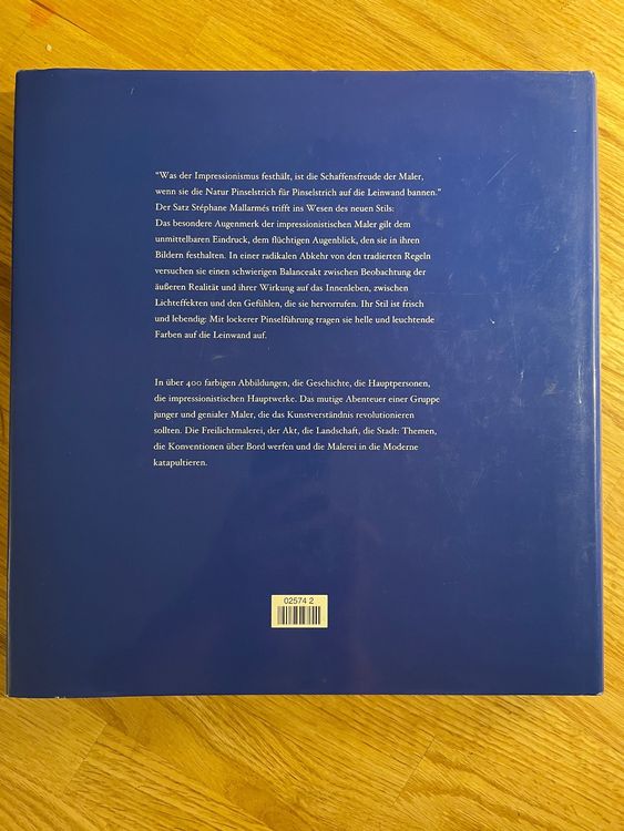 Grosses Buch Impressionismus, Frankreich z. 1850 und 1920 | Kaufen auf Ricardo