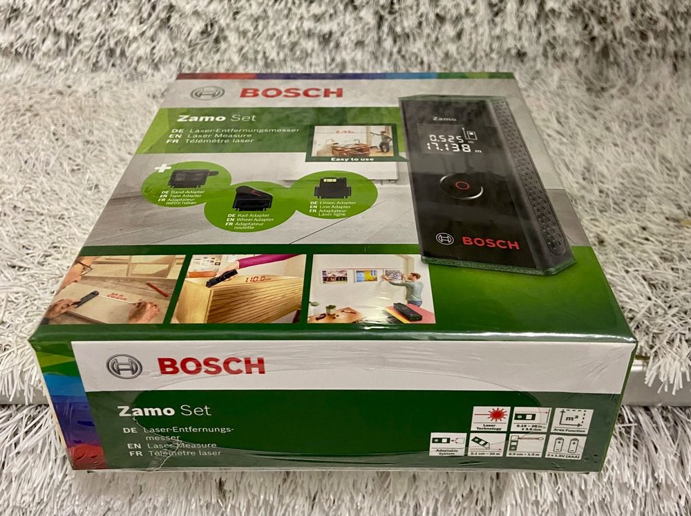 Bosch Zamo Set-Lasergerät, 20 Meter Reichweite -NEU- (Neu und ...