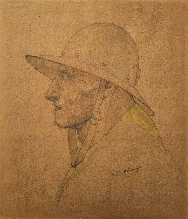 Karl Friedrich Schobinger Original 32x24cm F.Hodler Schüler (Gebraucht ...