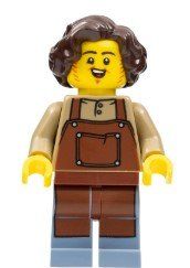 LEGO Minifigur Tavernen Wirt (aus Set 10305) (Neu (gemäss Beschreibung ...