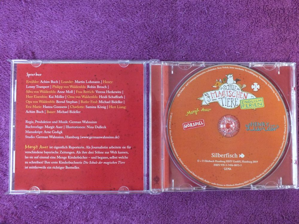 Die Schule der magischen Tiere Folge 9 - Endlich Ferien CD (Gebraucht ...