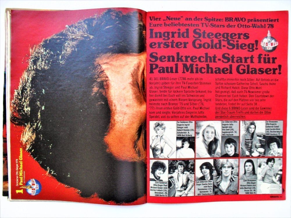 BRAVO Heft Nr.7/79 POSTER INGRID STEEGER (Gebraucht) in für CHF 28 – mit Lieferung auf Ricardo ...