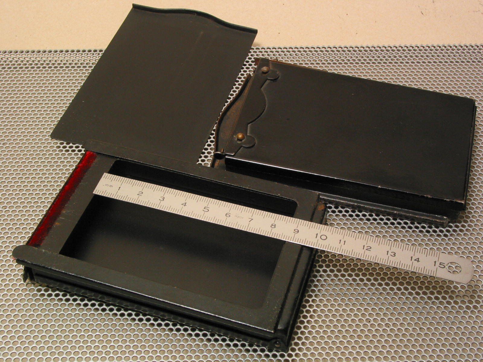 RADA 6x9cm 2x Filmpack-Kassette Agfa Planfilm Millionfalz (Gebraucht ...