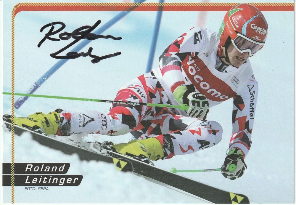 Roland Leitinger / Originalautogramm (Gebraucht) in Schwyz für CHF 1.45 ...