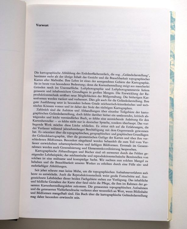 Eduard Imhof Kartographische Geländedarstellung Kartografie (Gebraucht ...