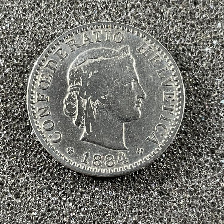 20 Rappen 1884 Abart Stempelriss | Kaufen auf Ricardo