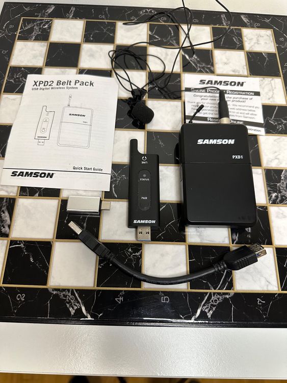 USB Digital Wireless System (Samson XPD2 Belt Pack) | Kaufen auf Ricardo