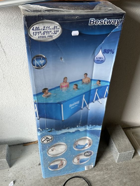 Bestway 4 Meter Pool (neu und ungeöffnet) (Neu und originalverpackt) in ...