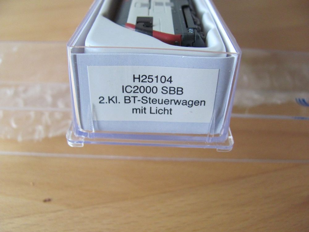 H25104/ IC2000 SBB 2.Kl. BT- Steuerwagen mit Licht (Neu (gemäss ...