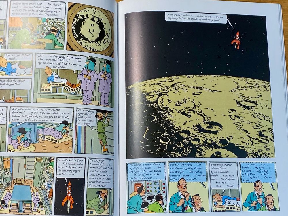 Tintin "Explorers on the moon" (Neu (gemäss Beschreibung)) in Rütihof ...