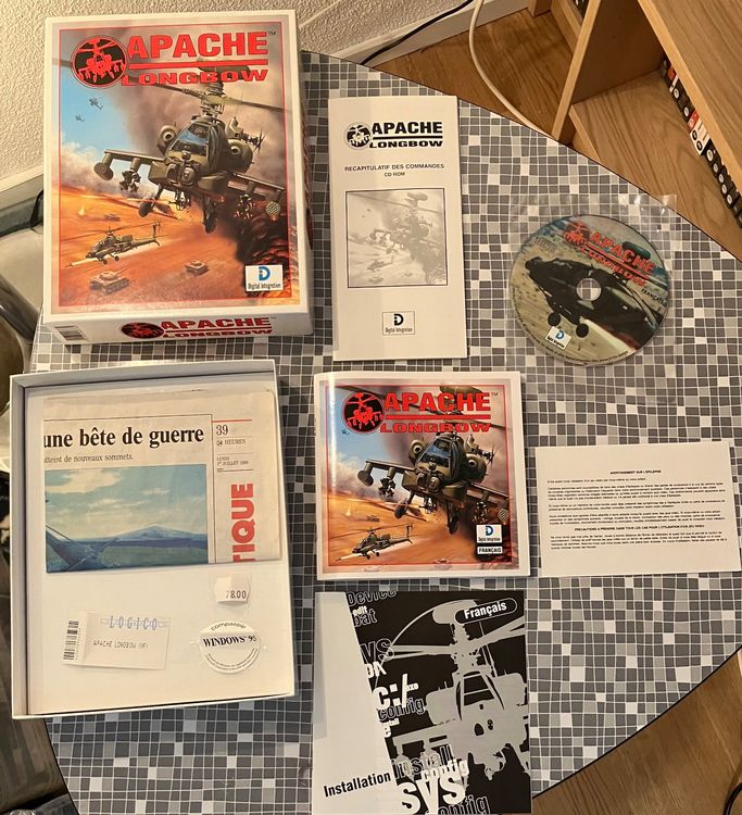 Apache Longbow - PC Big Box (1995) (Gebraucht) in Winkel für CHF 20 – mit Lieferung auf Ricardo ...