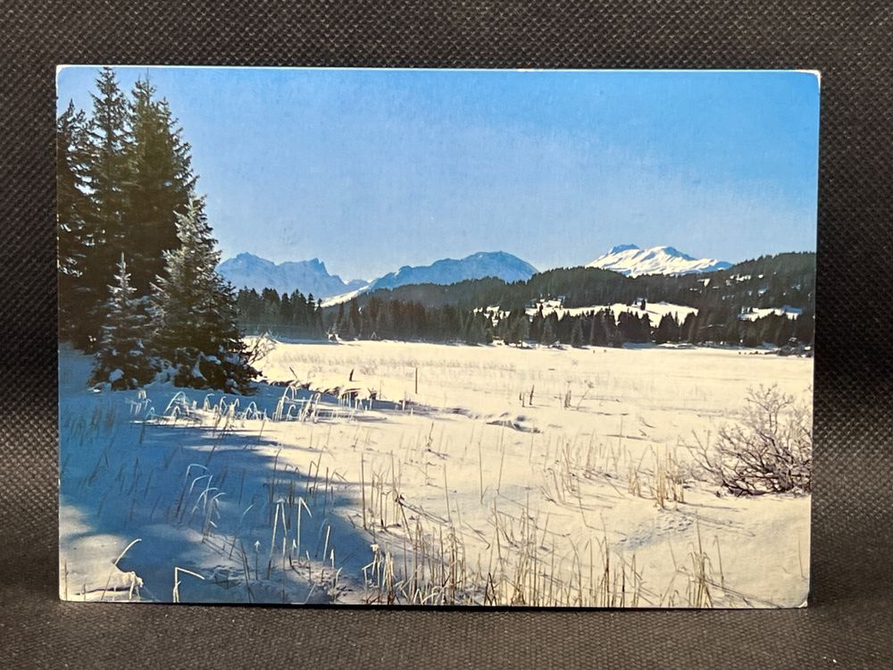 Lenzerheide-Valbella, Heidsee mit Piz d'Arblatsch.... (Gebraucht) in Widnau für CHF 1 – mit ...