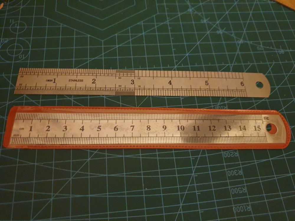 Double sided ruler/Règle double face | Kaufen auf Ricardo