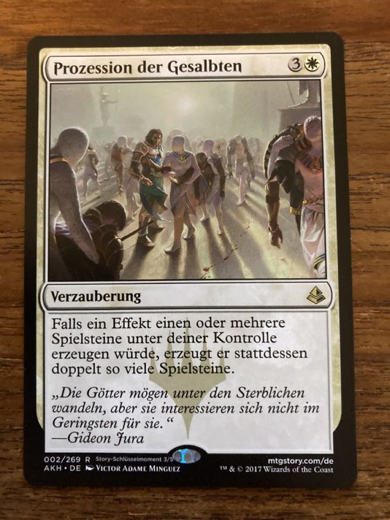 Prozession der Gesalbten - MTG - Amonkhet | Kaufen auf Ricardo