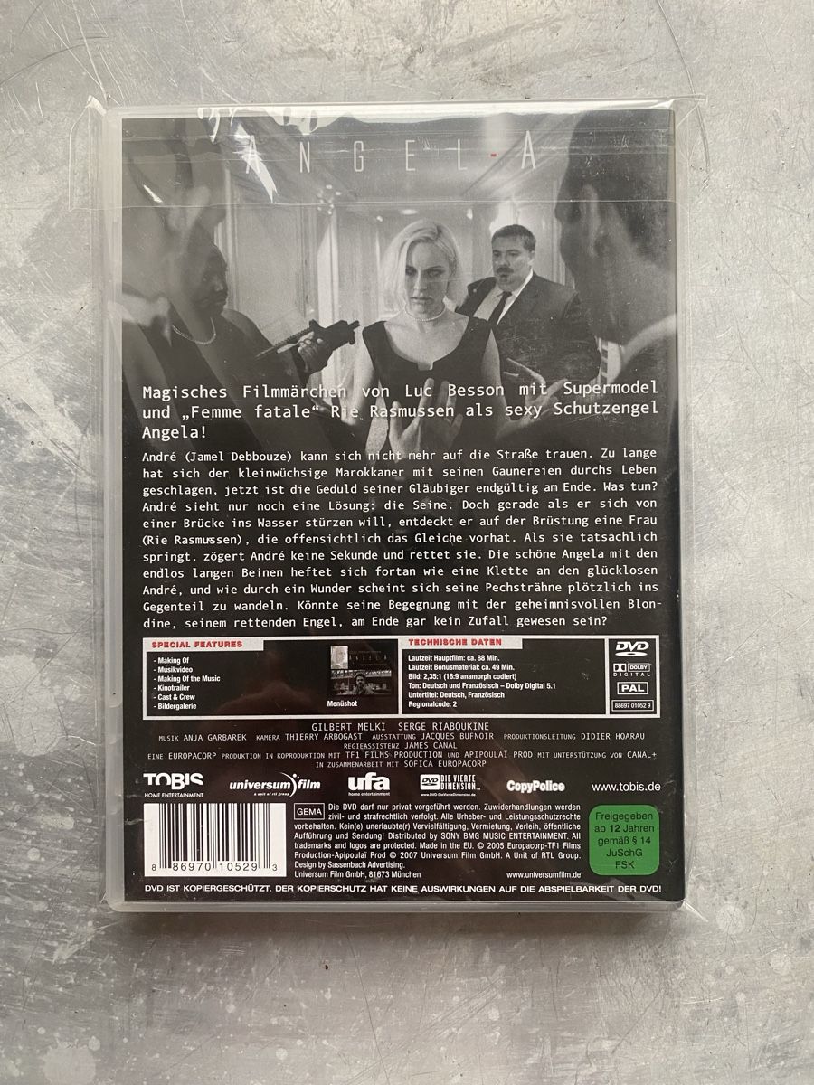 Angel-A - DVD - Fantasy / Drama - Luc Besson [2005] (Gebraucht) in ...