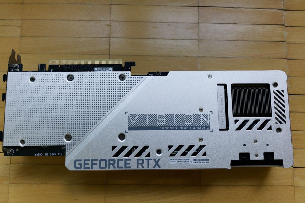 GIGABYTE GeForce RTX 3080 Vision OC 10G (Gebraucht) in Zürich für CHF ...