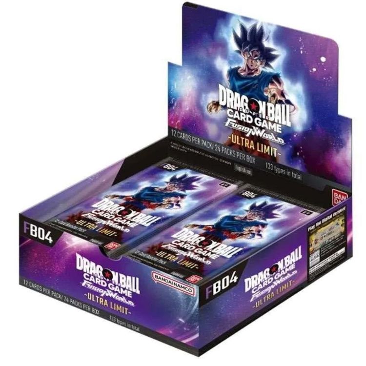 Ultra Limit FB04 Booster Box Dragon Ball Super Fusion World (Neu und ...