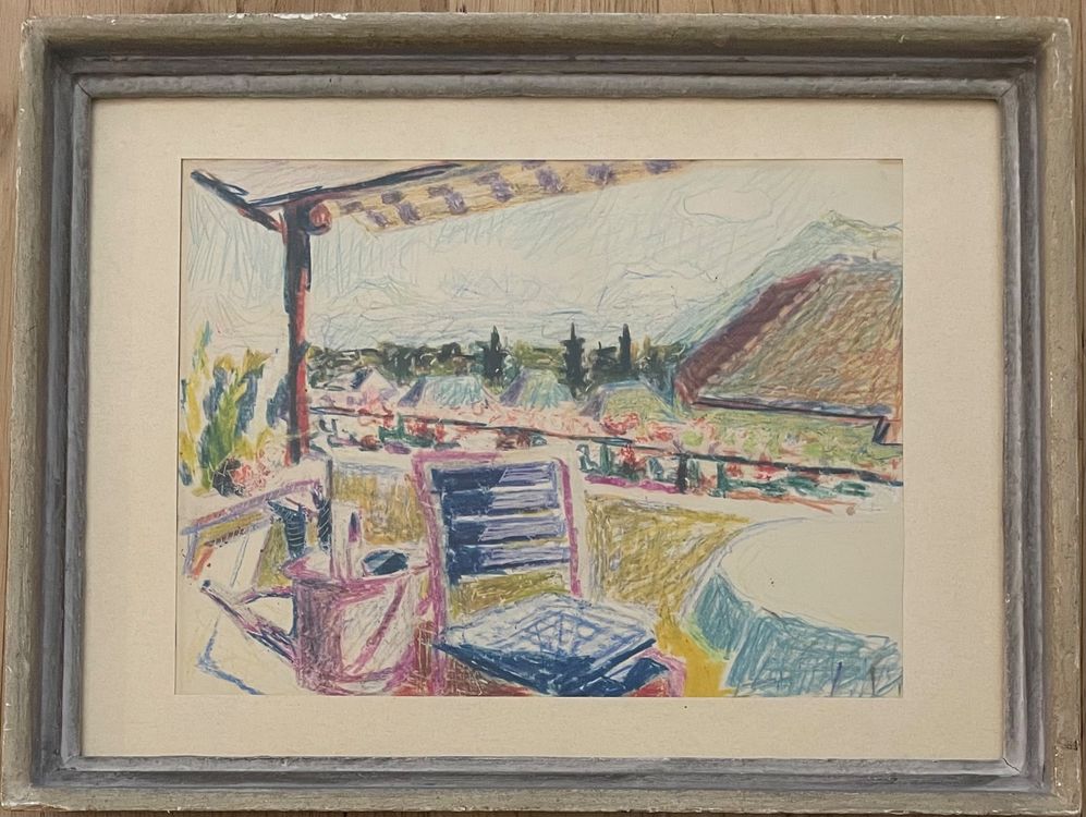 Fritz Bütikofer (1903-1991) Gouache Gemälde (Gebraucht) in Root für CHF 10 – mit Lieferung auf ...